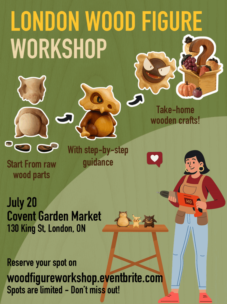 Wood Figure Workshop - Covent Garden Market