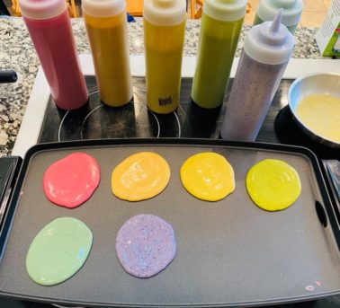 Rainbow Pancakes (Naturally Coloured!) - Covent Garden Market