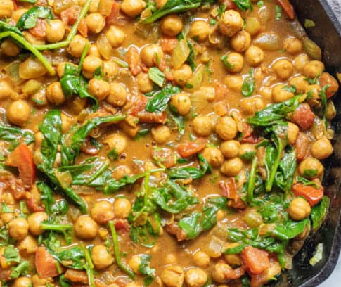 Chickpea Coconut Stew with Greens - Covent Garden Market